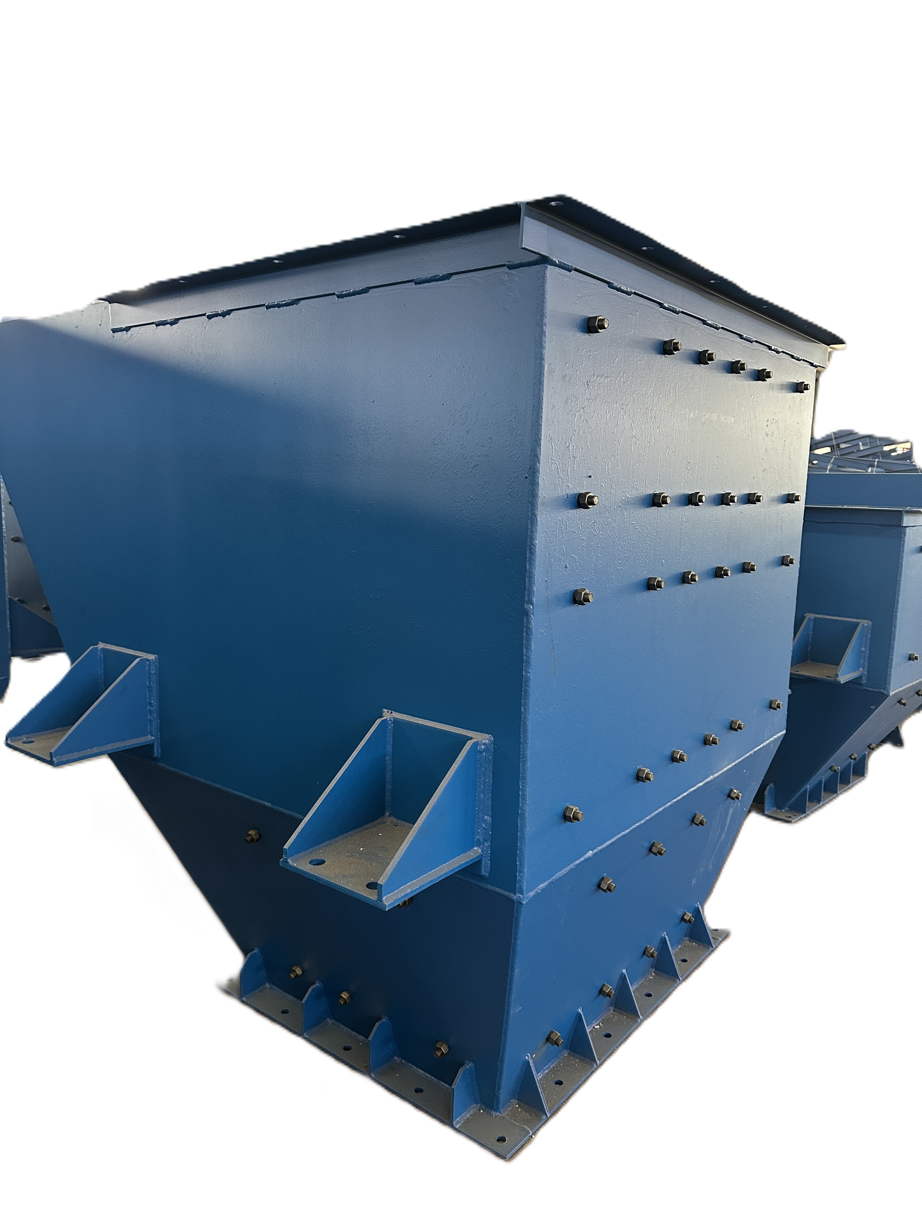 Κινητό Eco Hopper για χύδην υλικό. Έλεγχος σκόνης.
